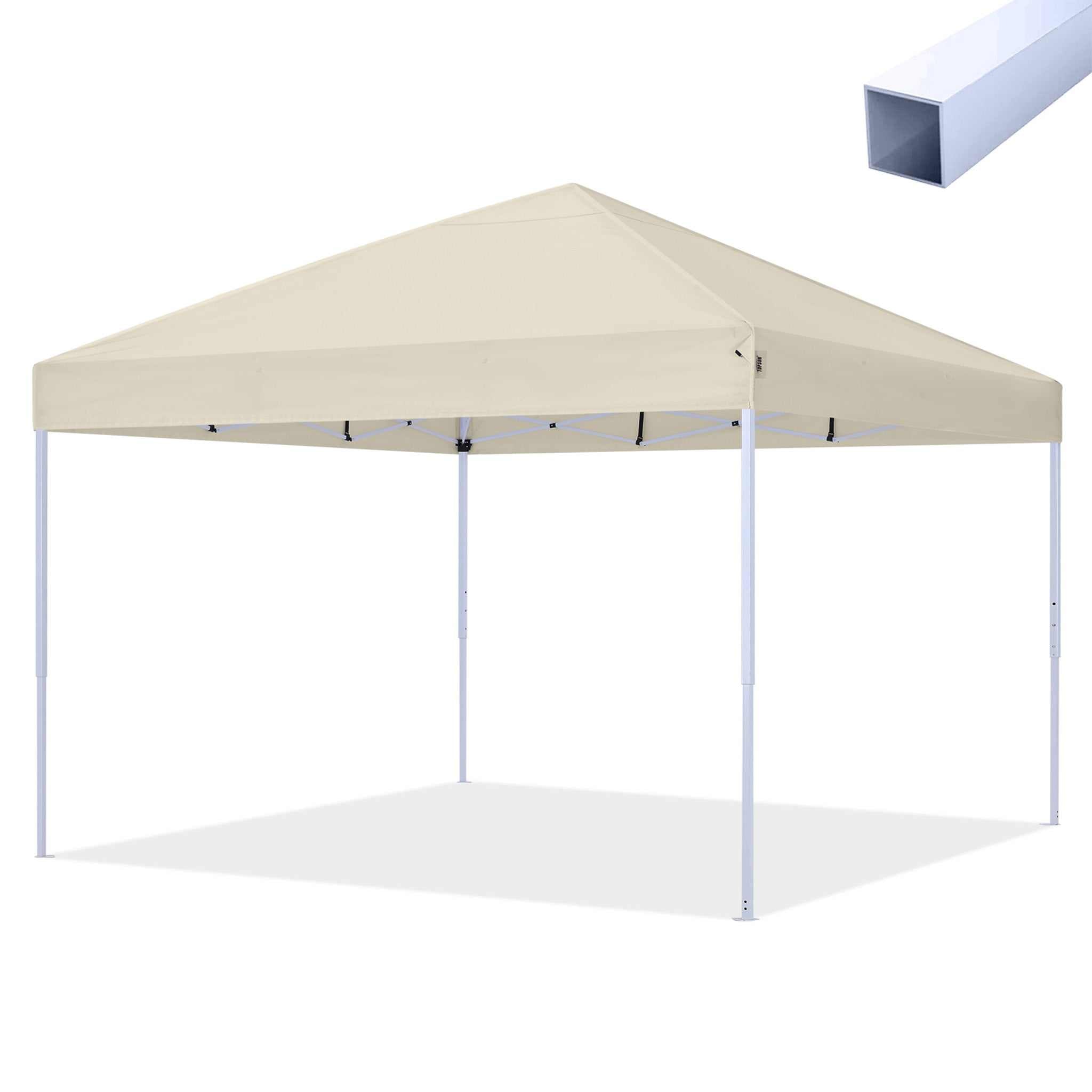 Pavillon easy up - 3 x 3 meter - kraftigt stål - vandtæt – Outdoor Tid